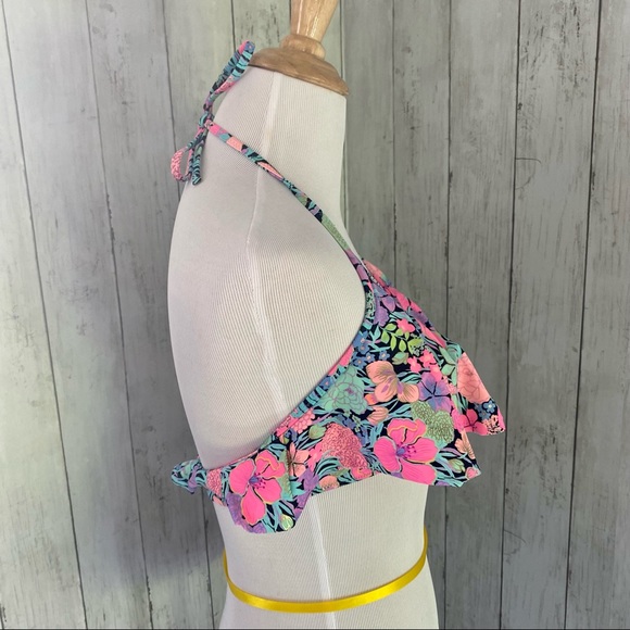 Victoria's Secret | Swim | Victorias Secret Flounce Bikini Top H2 ...